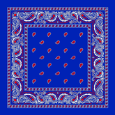 Blue Bandanas - Navy Nuances and Azure Accents