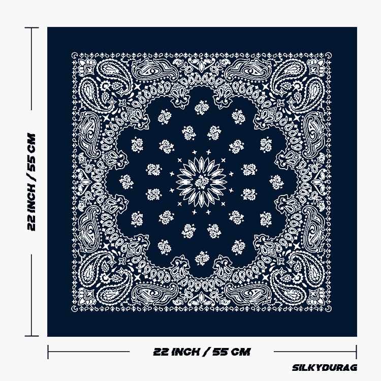 Dark Blue Bandana