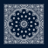 Blue Bandanas - Navy Nuances and Azure Accents
