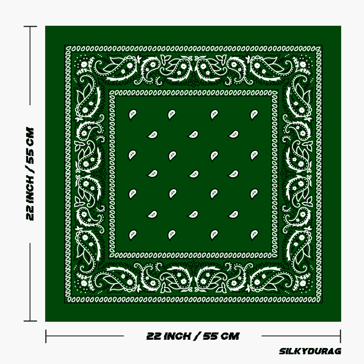 Dark Green Bandana