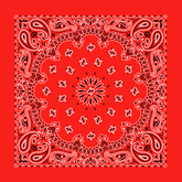 Red Bandanas - Simply Red, Simply Cool, and Paisley