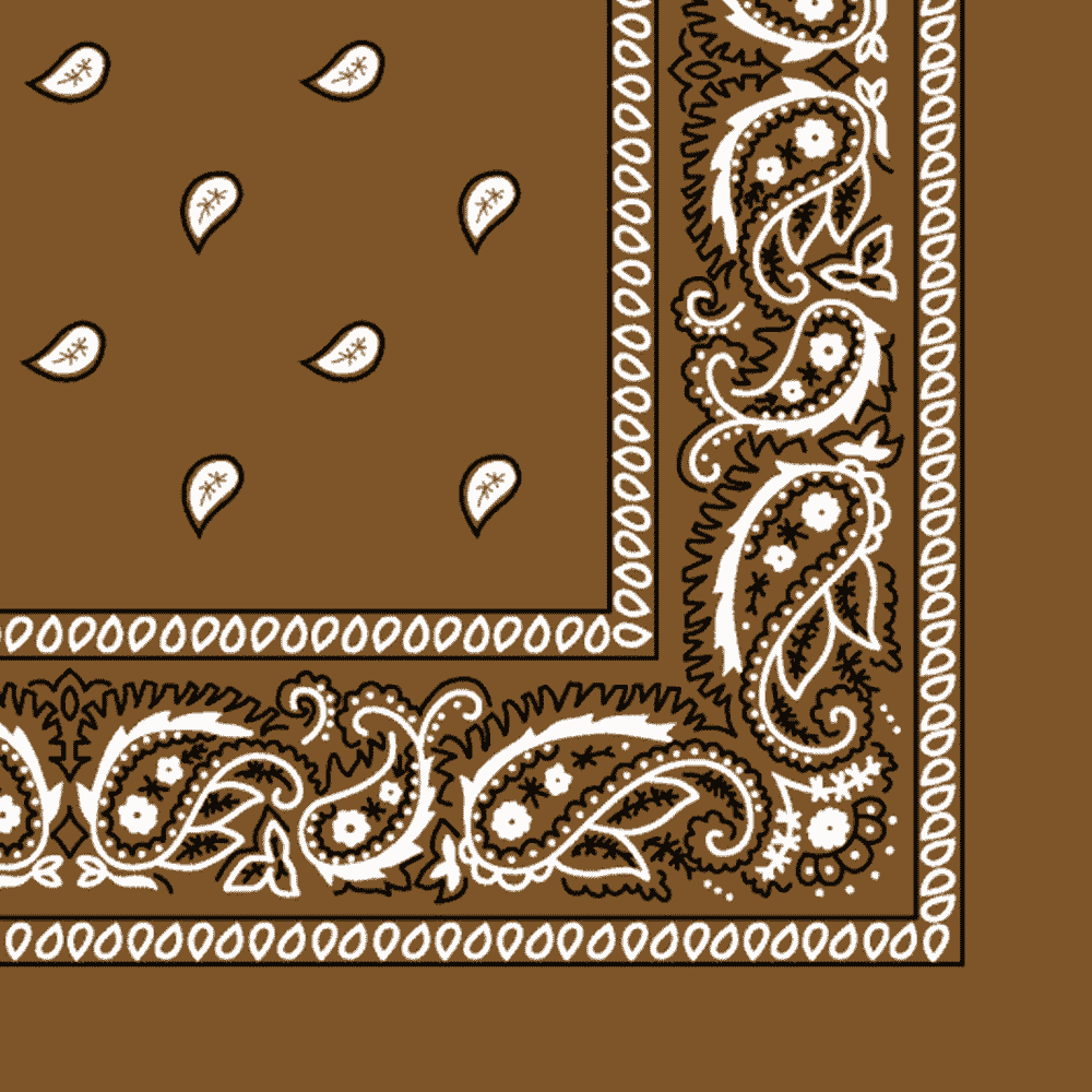 Light Brown Bandana