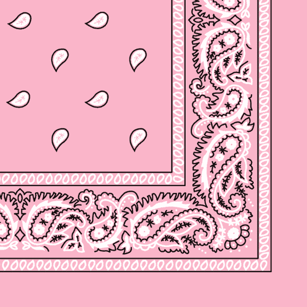 Light Pink Bandana