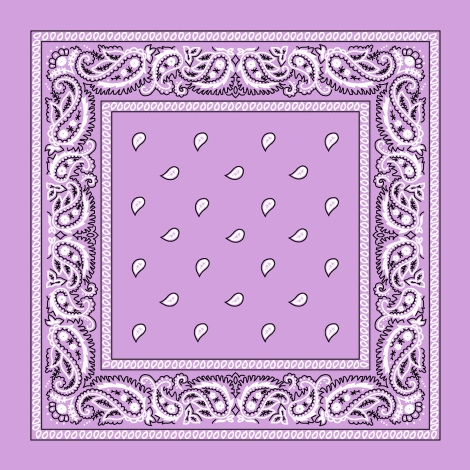 Purple Bandanas - Lavender Whispers to Royal Hues