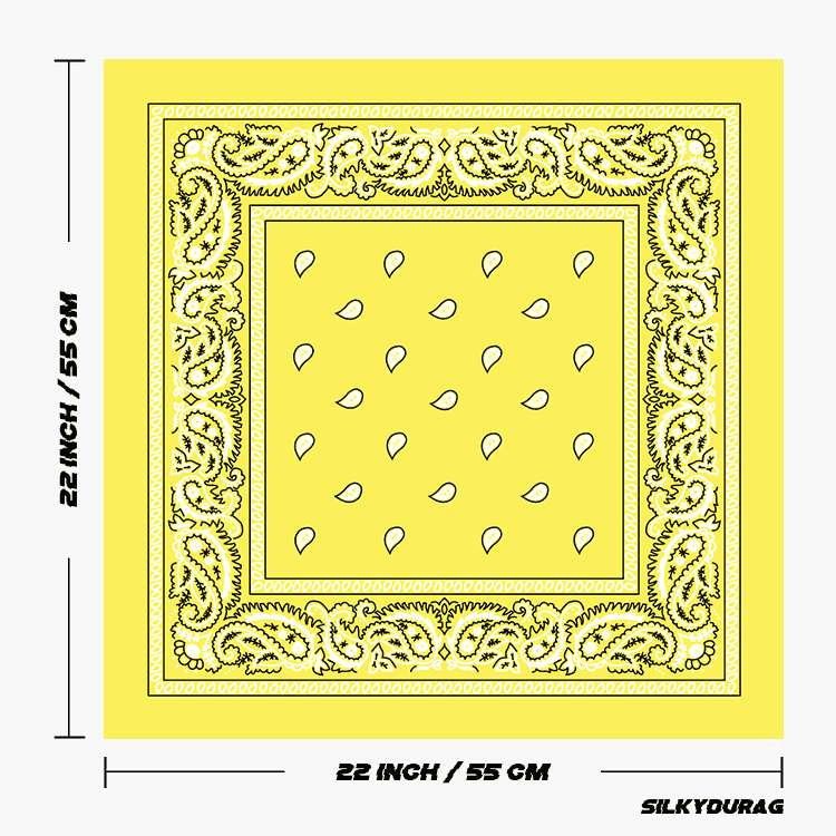 Light Yellow Bandana