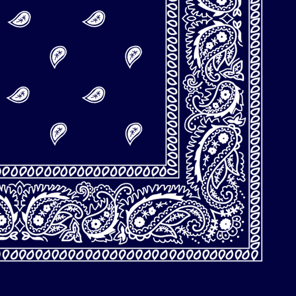Navy Blue Bandana