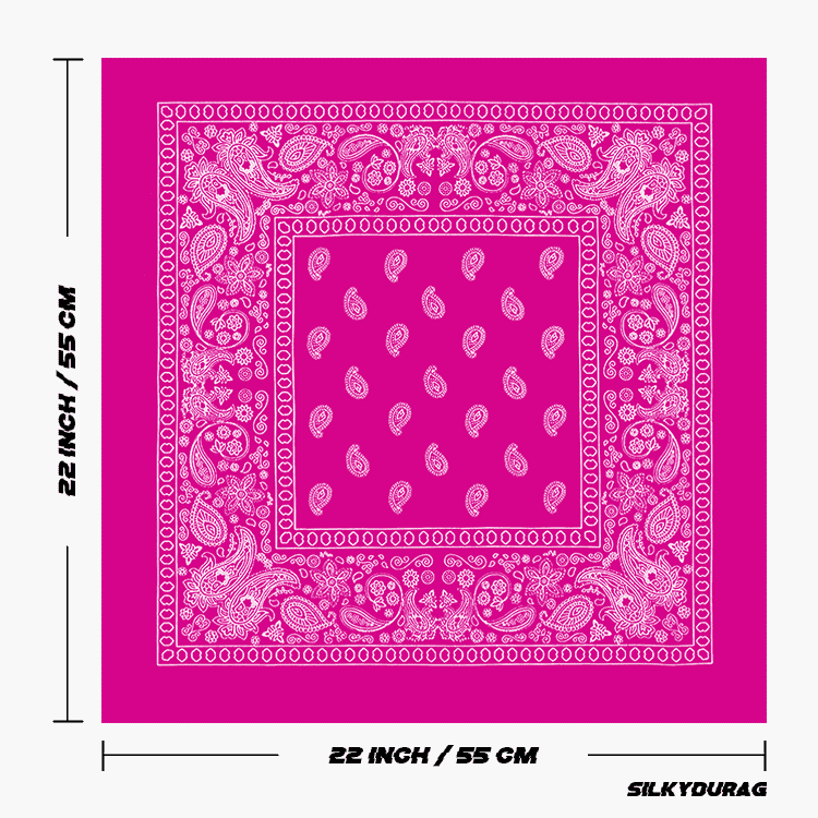 Neon Pink Bandana