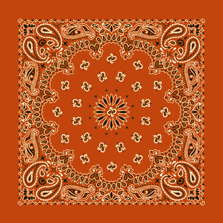 Rust Bandana