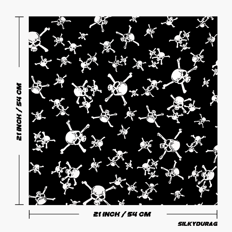 Skull And Crossbones Bandana