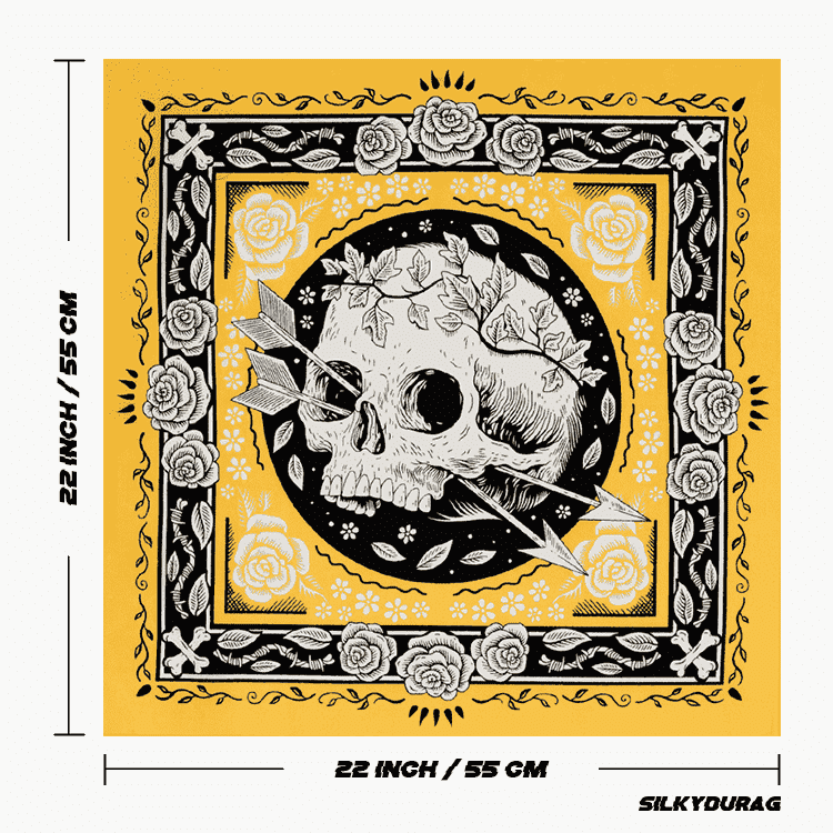 Skull With A Bandana