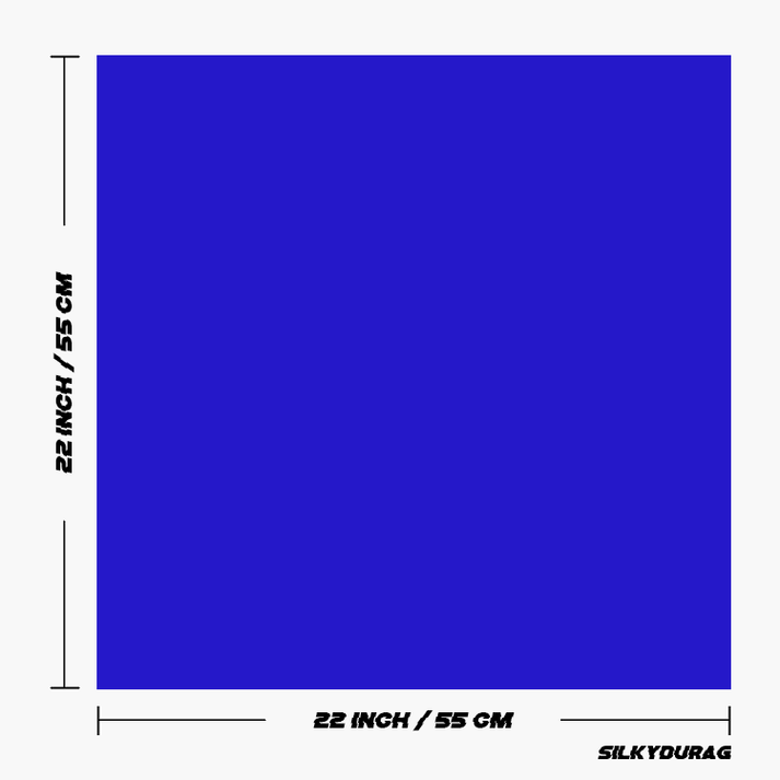 Solid Royal Blue Bandana