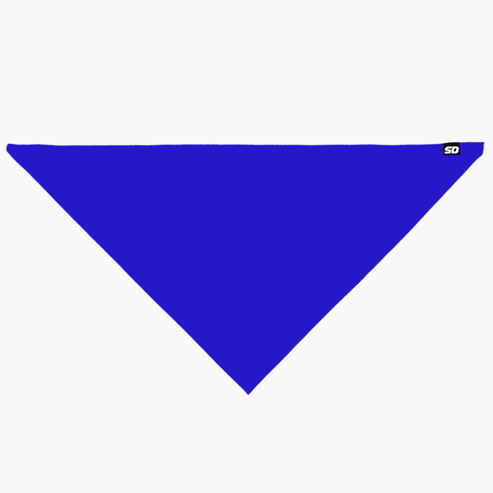 Solid Royal Blue Bandana