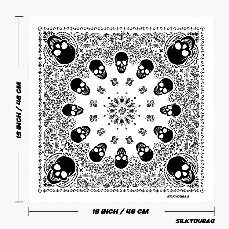 Sugar Skull Bandana