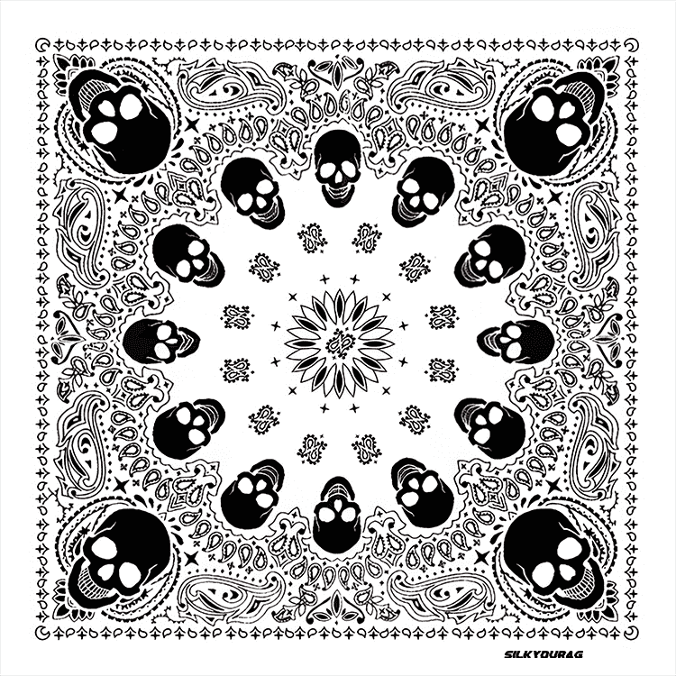 Sugar Skull Bandana