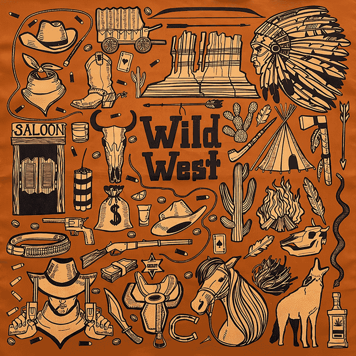 Cowboy Bandanas - The Western Collection