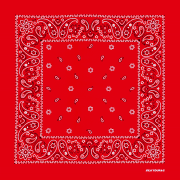Red Bandanas - Simply Red, Simply Cool, and Paisley