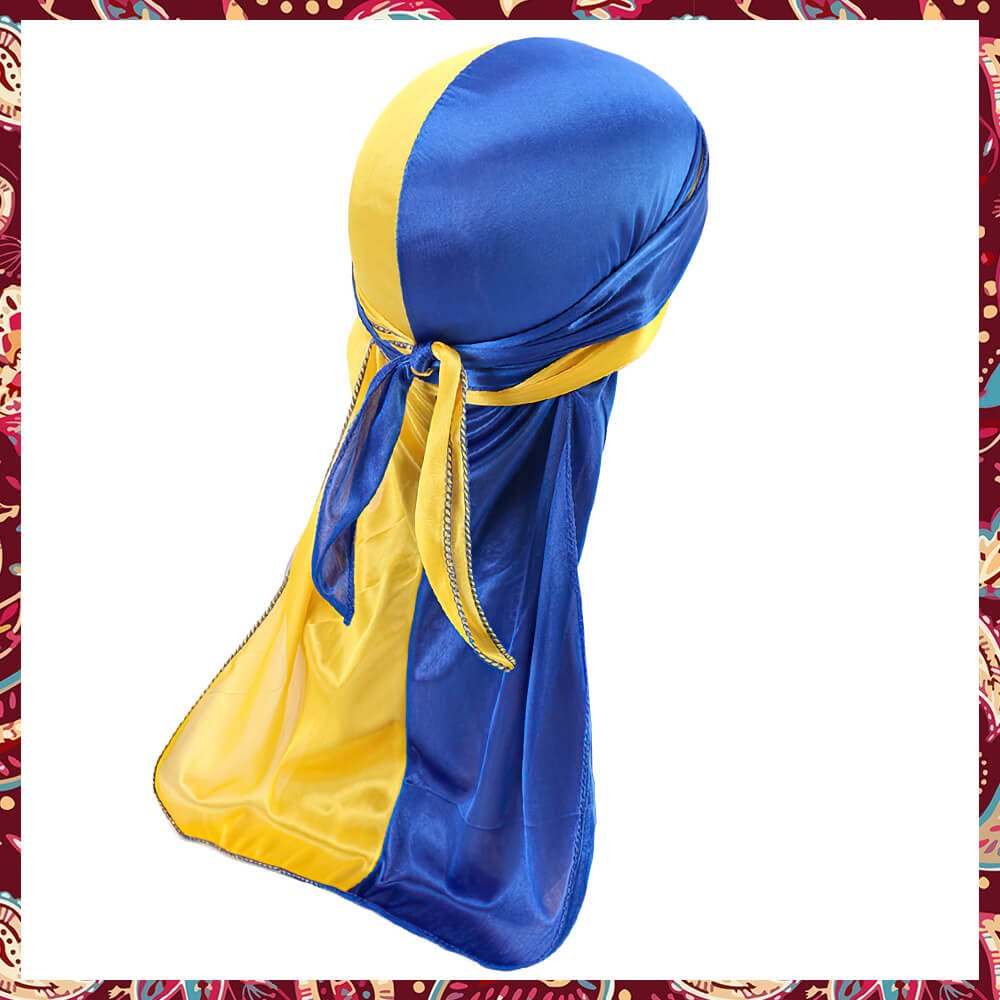 Blue and Yellow Durag