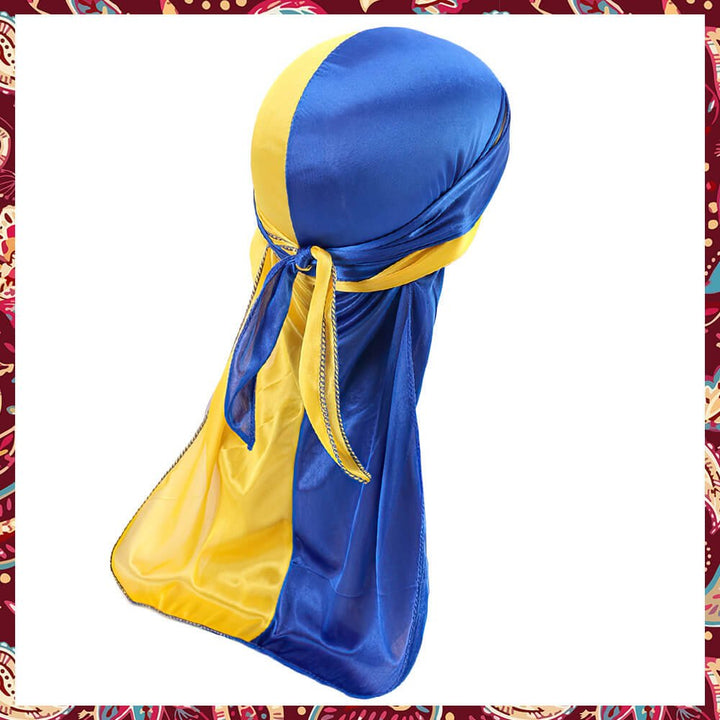Blue and Yellow Durag